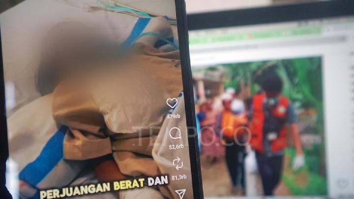 Rumah Balita yang Meninggal karena Cacingan Berada di Kawasan Rawan Longsor