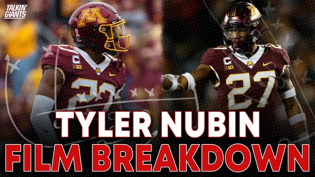 Giants S Tyler Nubin Film Breakdown (Minnesota)