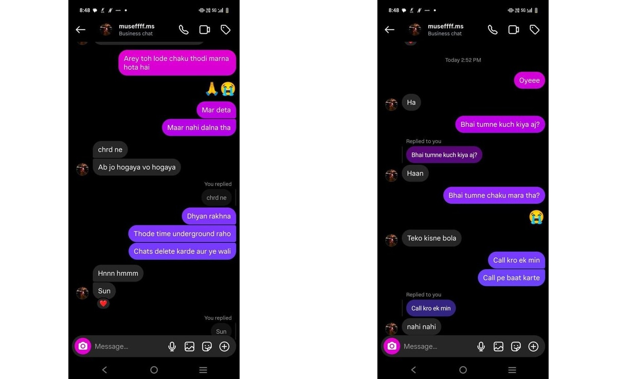 "Maar Nahi Daalna Tha": Chilling Chat Of Gujarat Student, Who Killed Senior