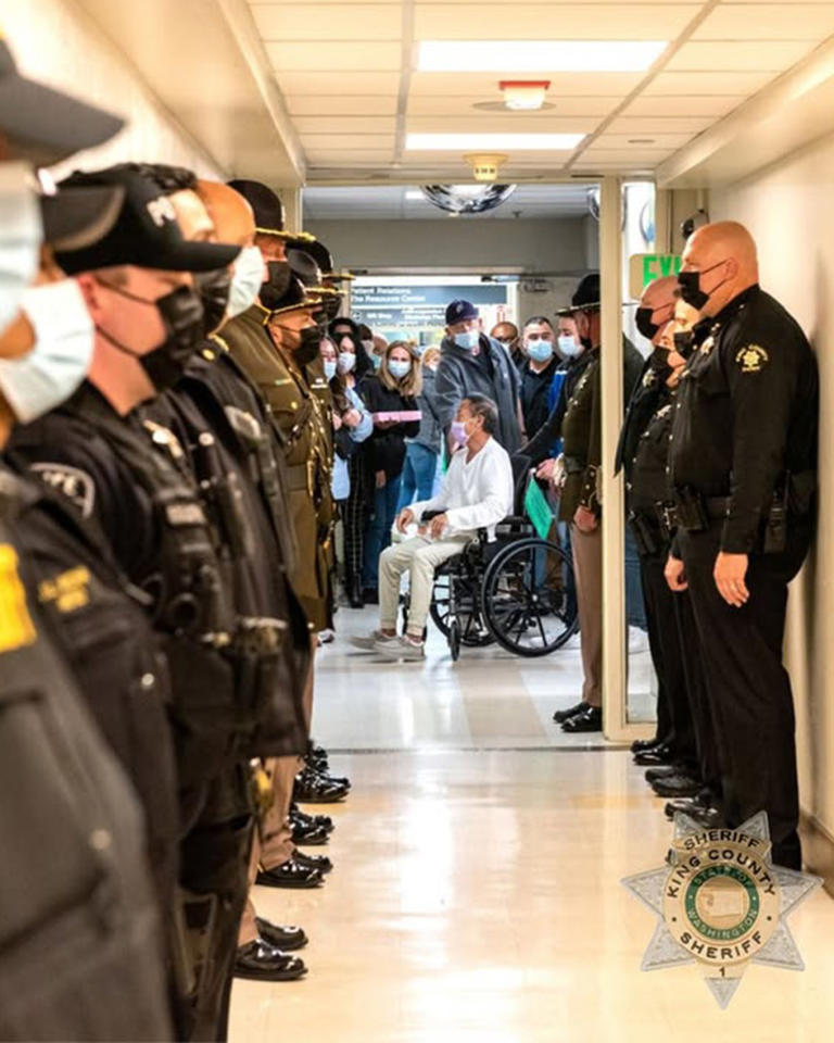 Retired Washington detective who narrowly survived being shot in line ...