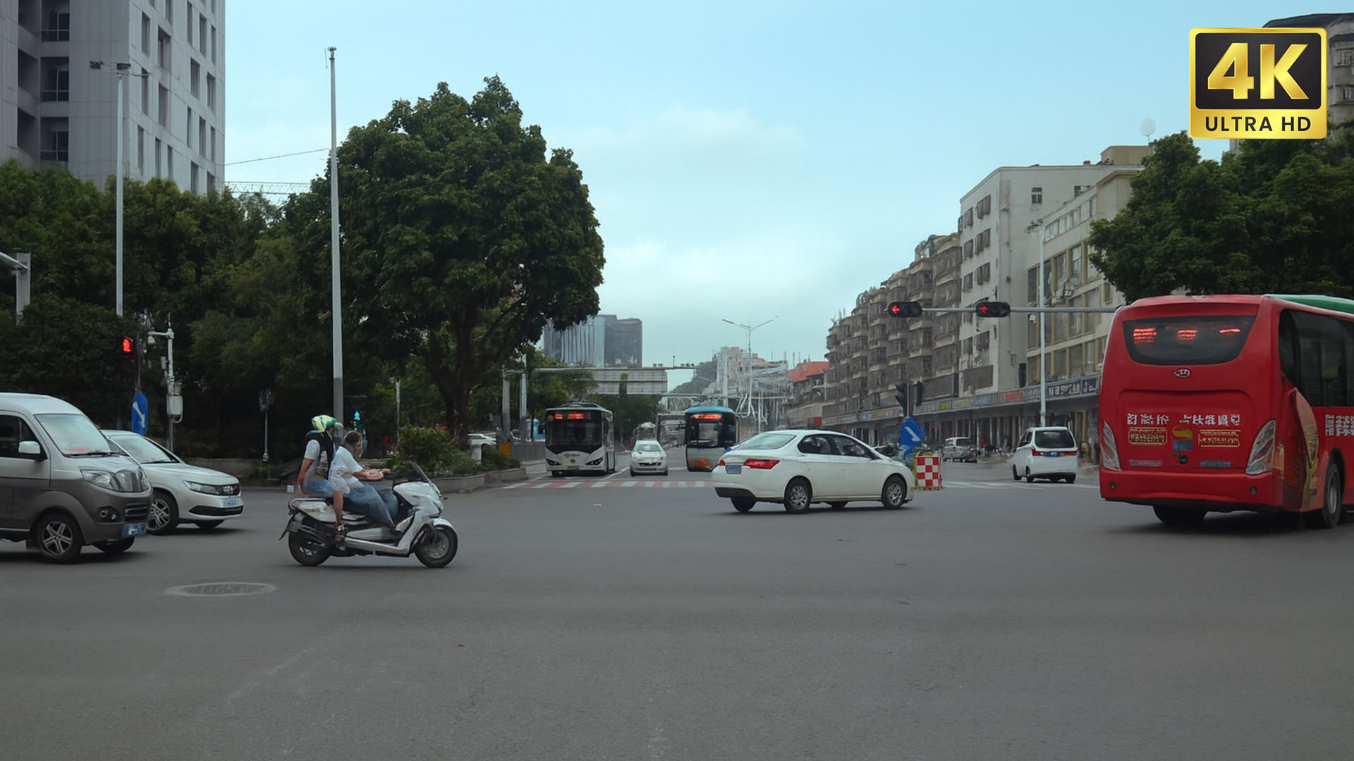Shenzhen Longhua City Walk – China 4K