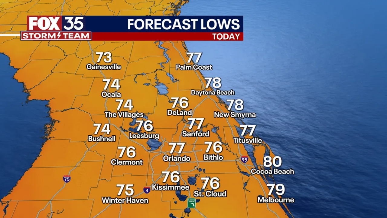 Orlando weather: Hot, humid days with higher storm chances this weekend