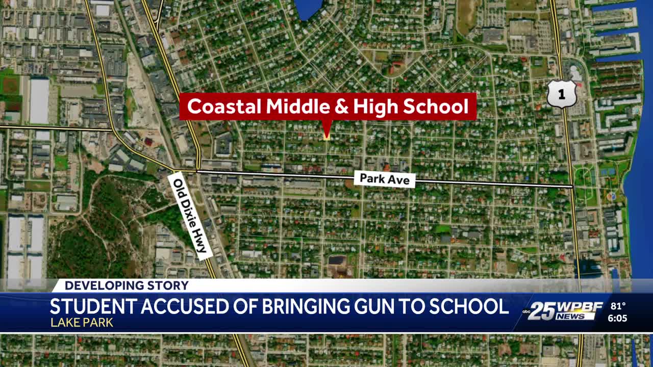 Gun incident at Coastal Middle & High School prompts investigation