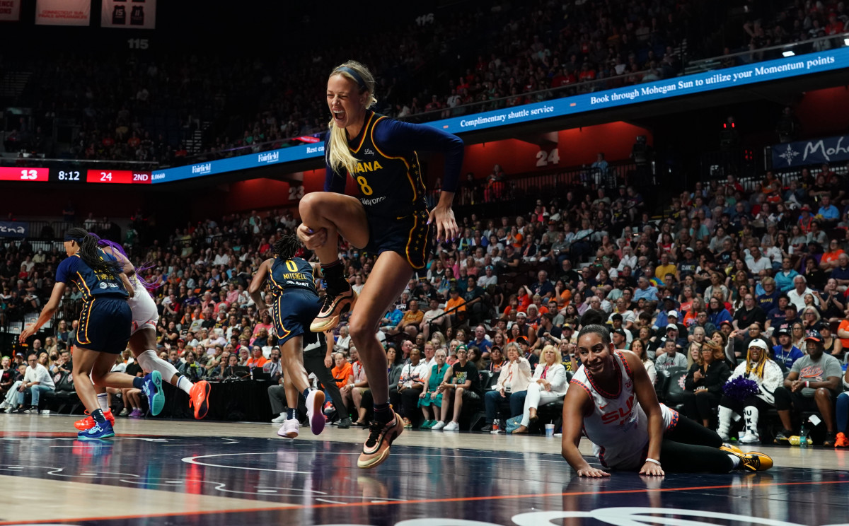 Sophie Cunningham Sounds Off on Bria Hartley After Suffering Season ...