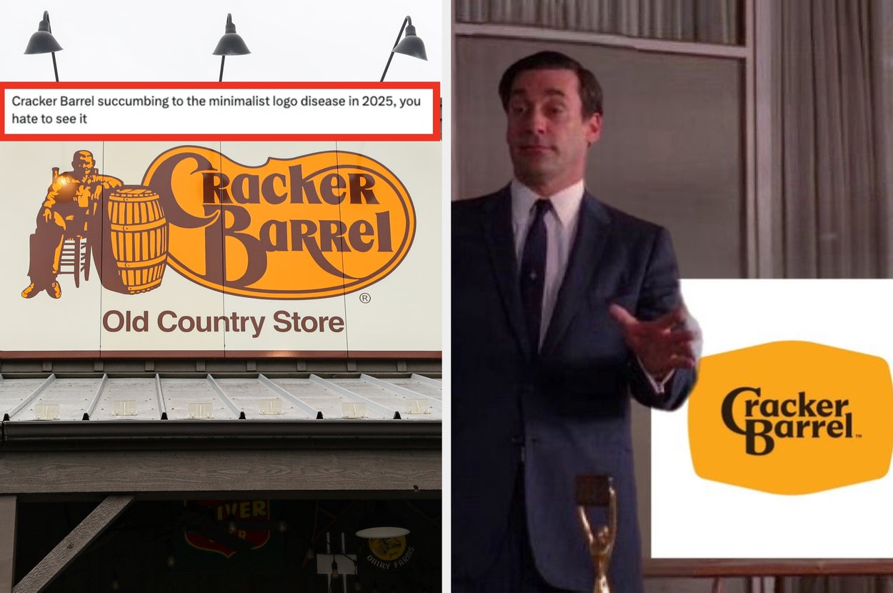 Cracker Barrel Changed Its Logo, And People Are Seriously Not Happy ...
