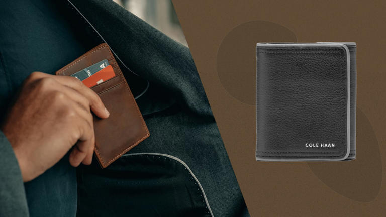 Cole Haan's $88 Leather Wallet Is Just $30 Right Now, and Guys Say It's ...