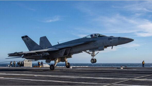 Navy pilot rescued after ejecting from US fighter jet that crashed off Virginia coast