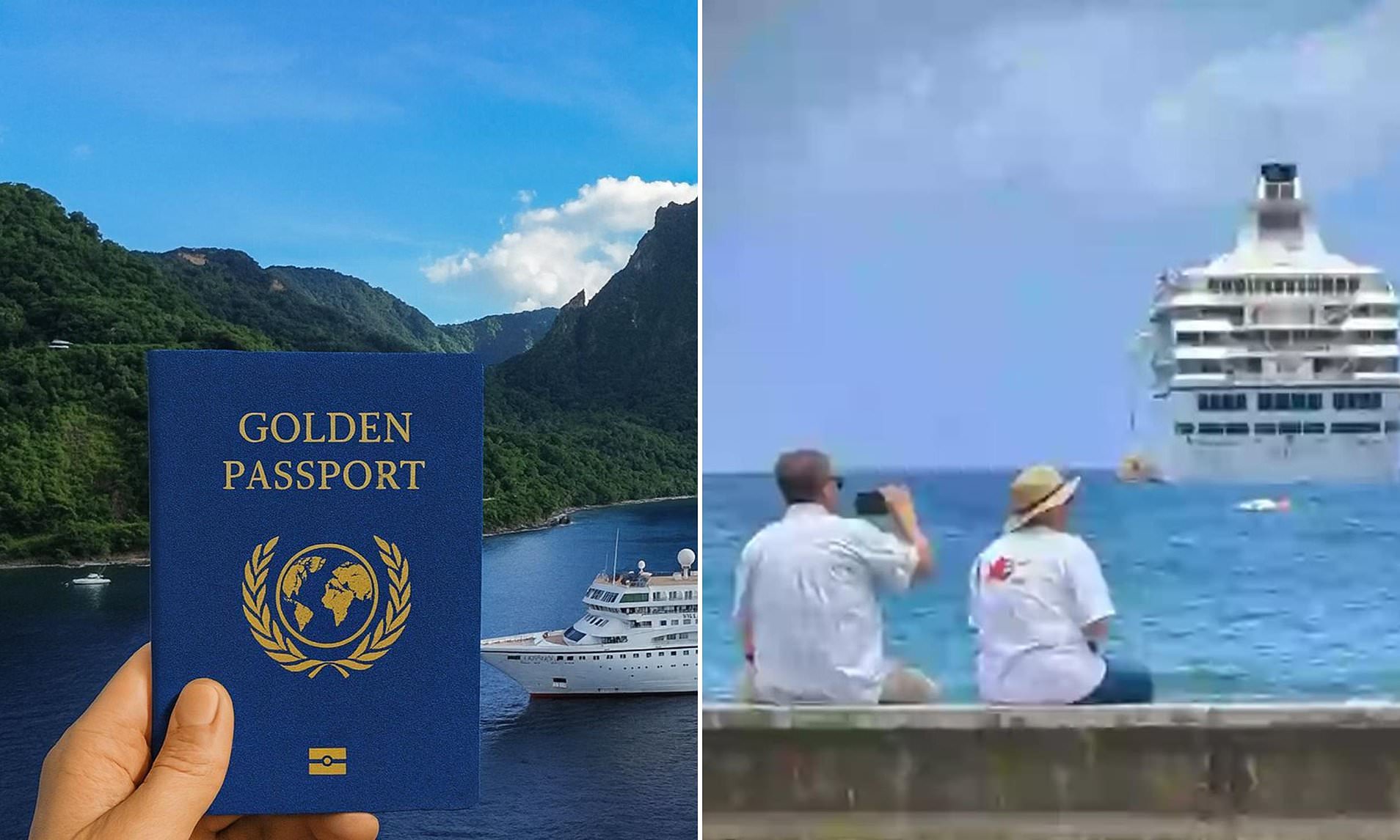 The brand-new 'golden passport' to live on an all-inclusive cruise ...