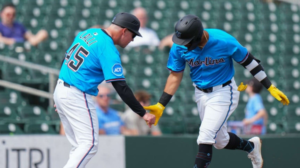Marlins Rookie Makes Franchise History with First MLB Home Run