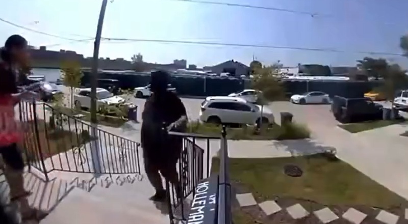 Ring doorbell video of woman chased by Black man causes outrage [VIDEO]