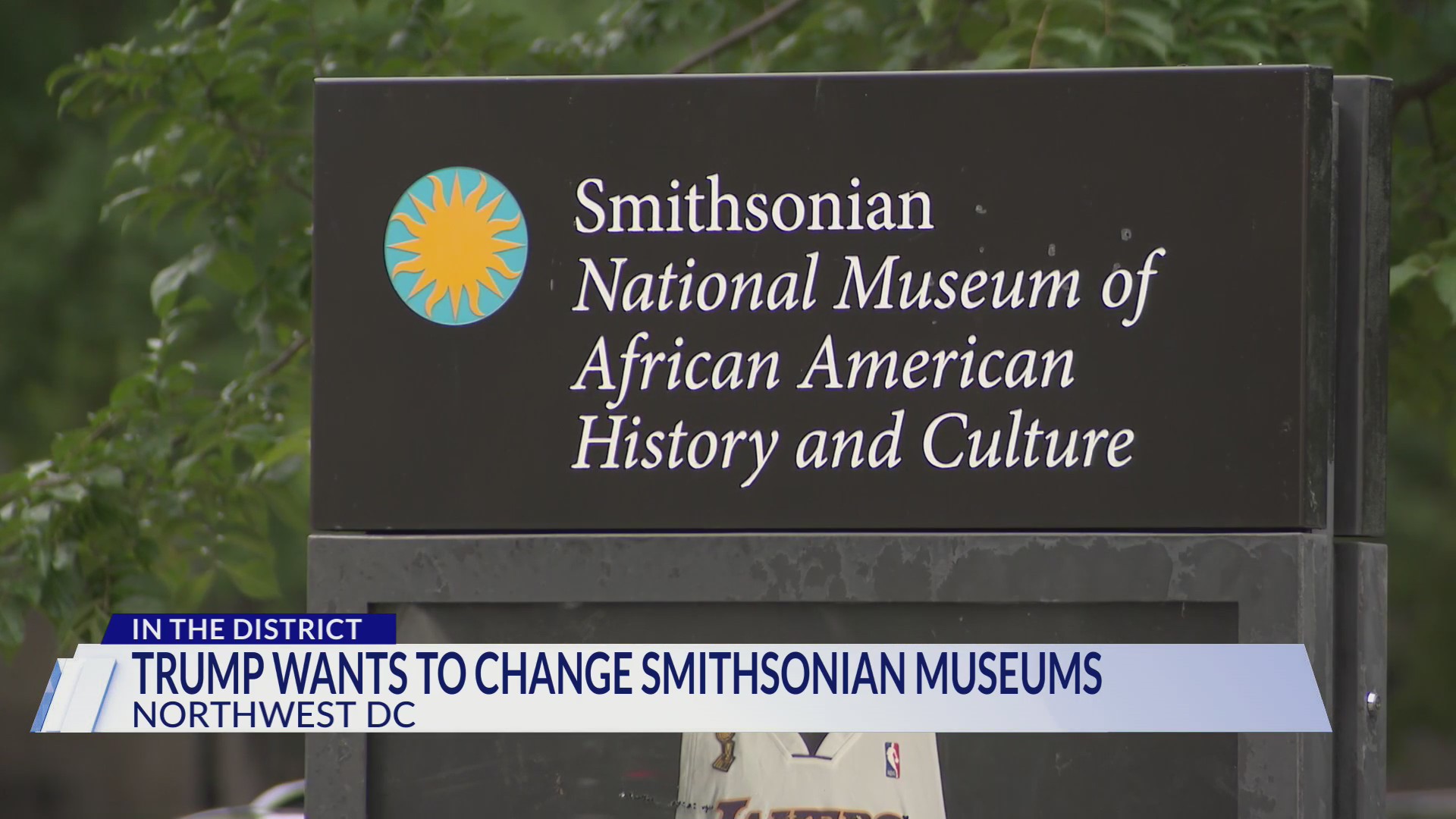 President Trump shares how he wants to change Smithsonian museums