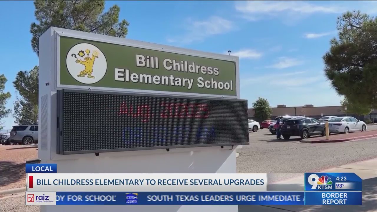 Canutillo ISD begins $7.3M renovation at Bill Childress