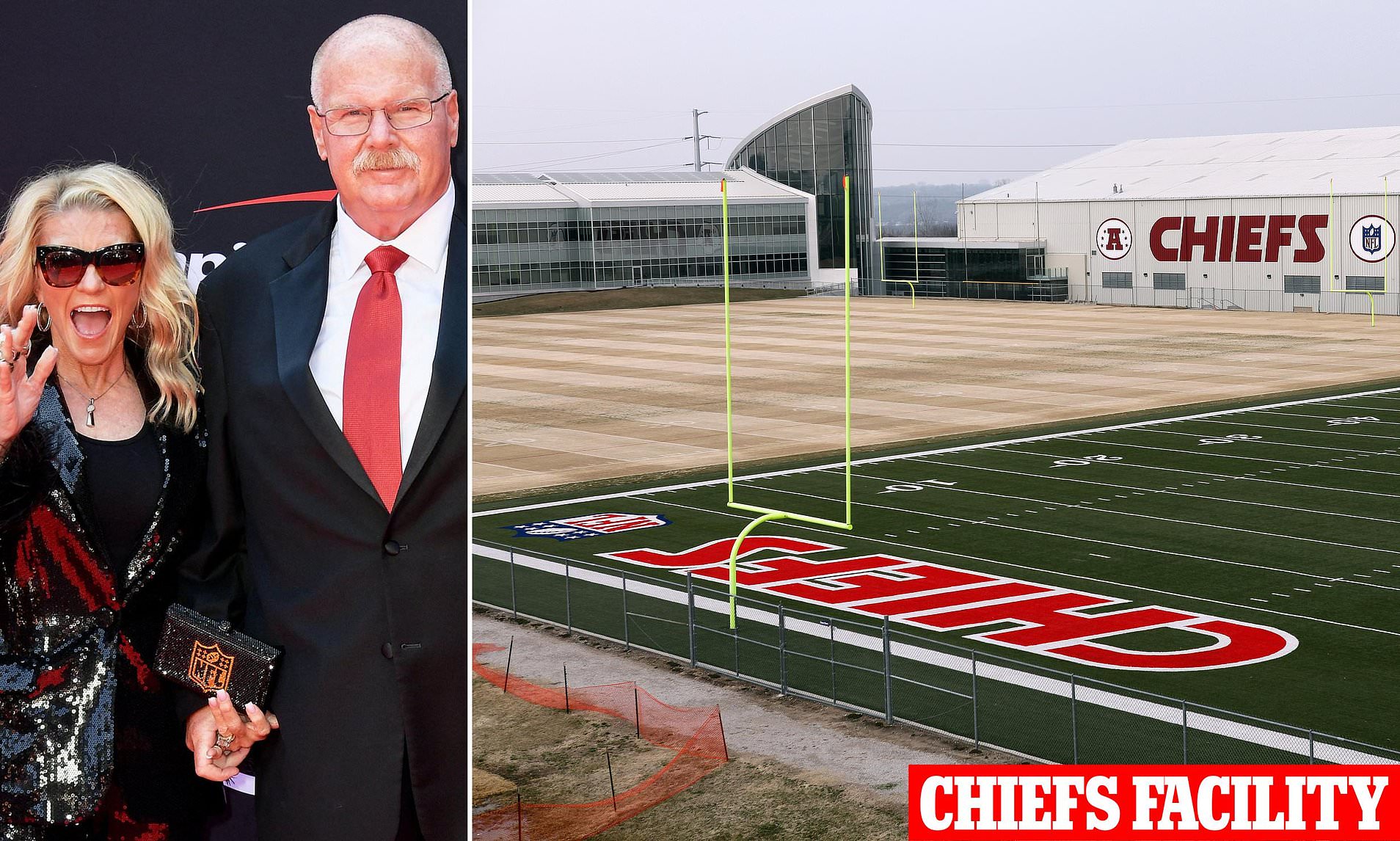 Shocking report reveals Chiefs coach Andy Reid's office was shot at ...