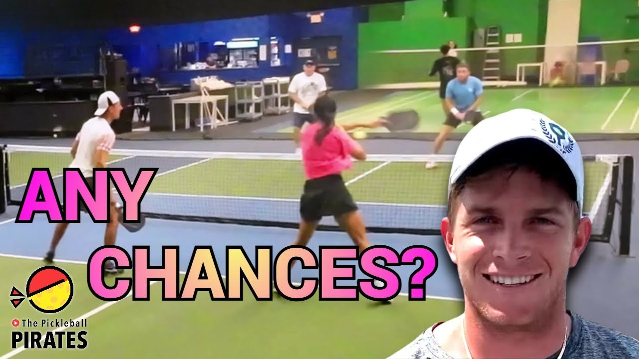 Facing Kyle Yates in 5.0 Mixed Pickleball!