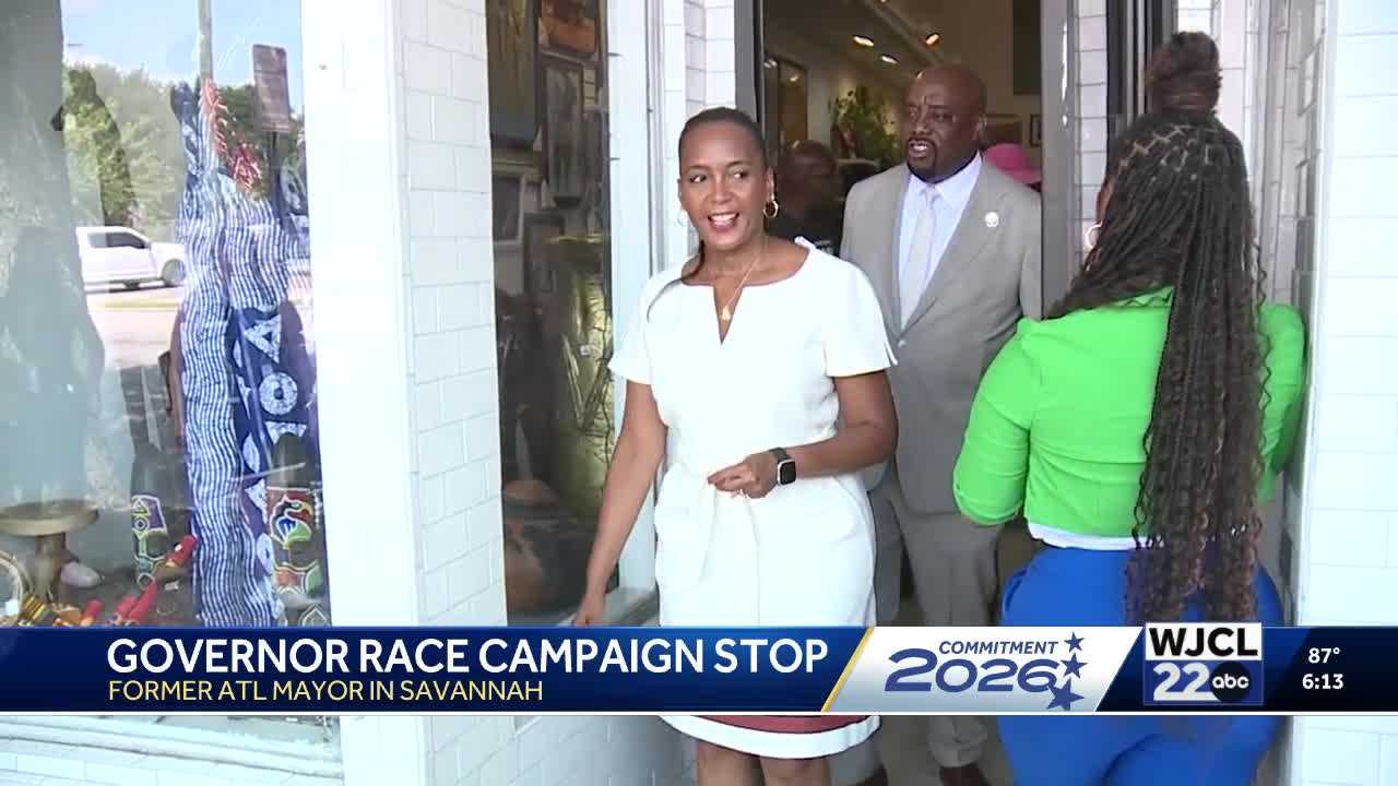 Keisha Lance Bottoms visits Savannah on 2026 Governor Tour with a ...