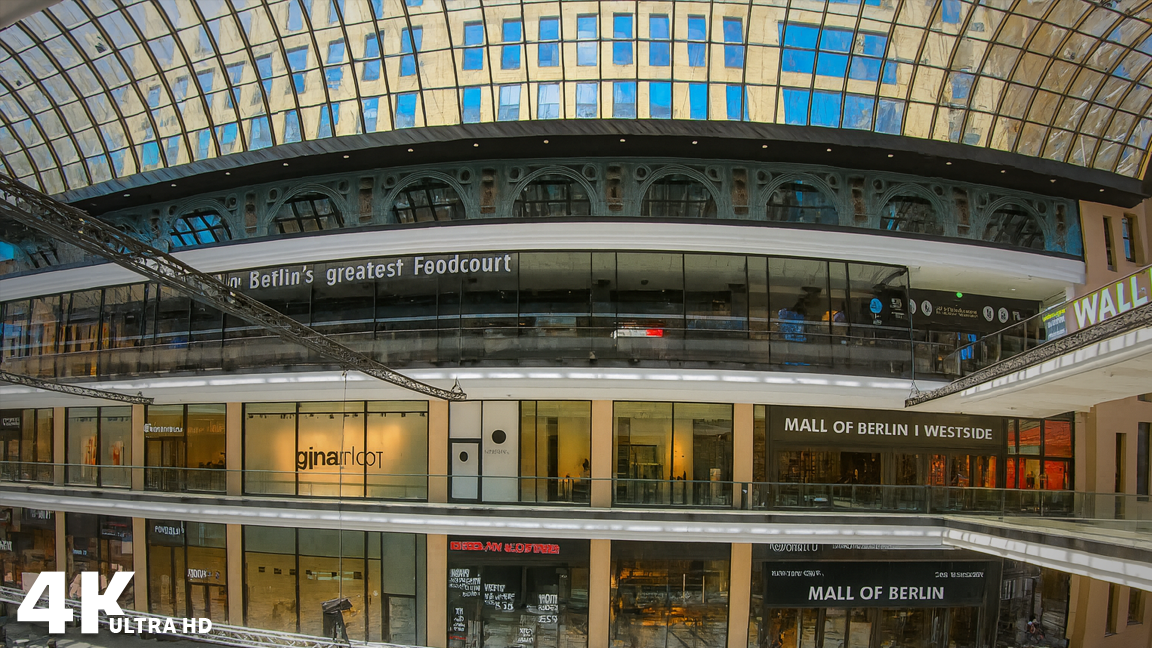 Mall of Berlin – Indoor Walking Tour in Germany (4K)
