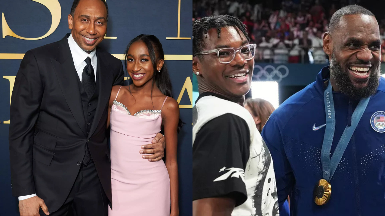 Stephen A. Smith loses it after daughter Samantha admits having a crush ...