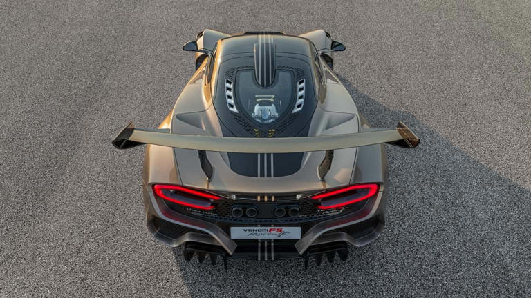 El Hennessey Venom F5 de 2.031 CV, ¡con cambio manual!