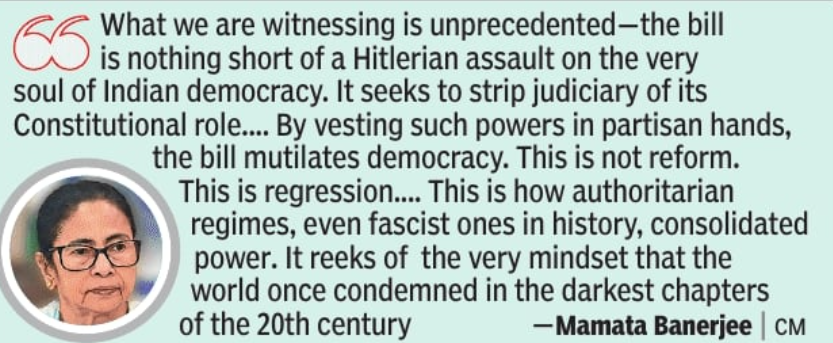 'Nothing short of Hitlerian assault on Indian democracy': CM Mamata ...