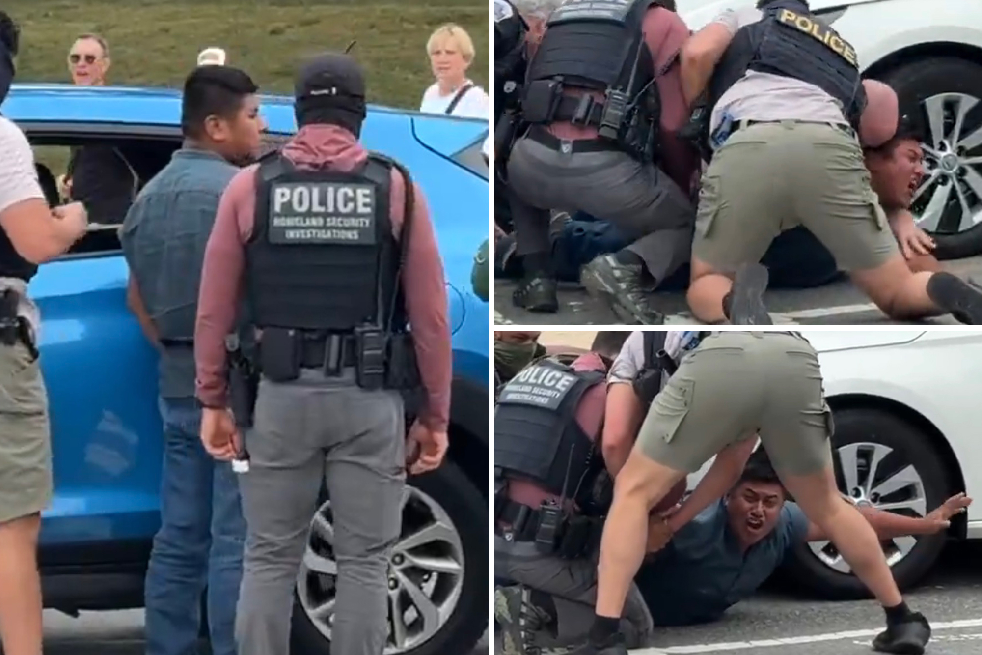 Screaming DC man who tried to run from federal officers in viral video ...