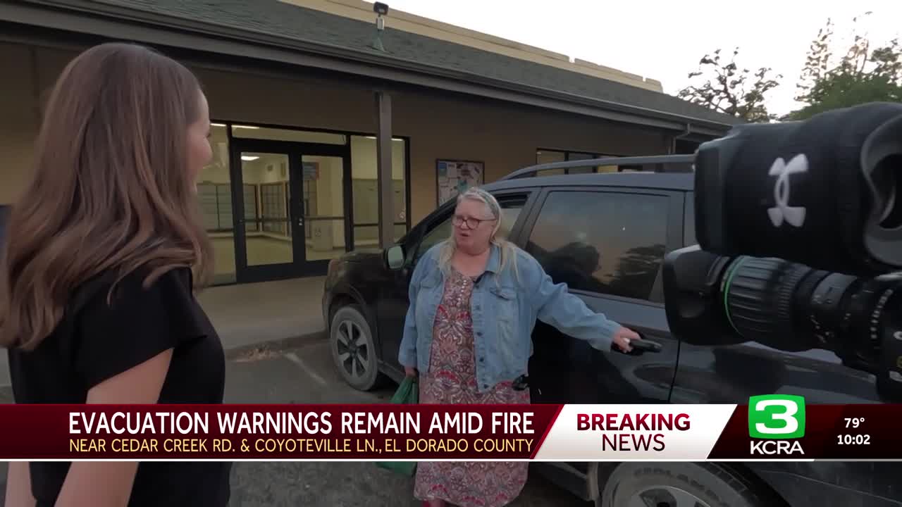El Dorado County resident reacts to impacts of Coyote Fire