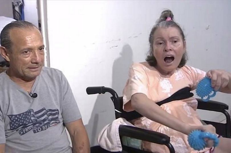 Botched Brazilian butt lift leaves woman unable to walk or talk ever again