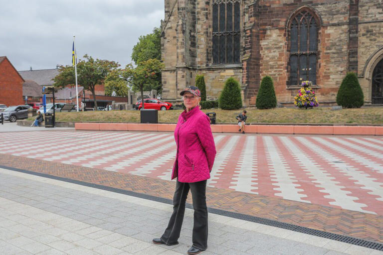 Pensioners injured by ‘crazy paving’ in town’s £1.3m new square
