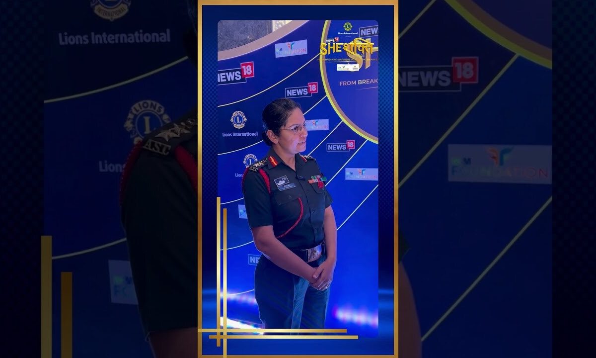 Col. Priyanka Singh Inspires By Challenging Stereotypes At News18's # ...