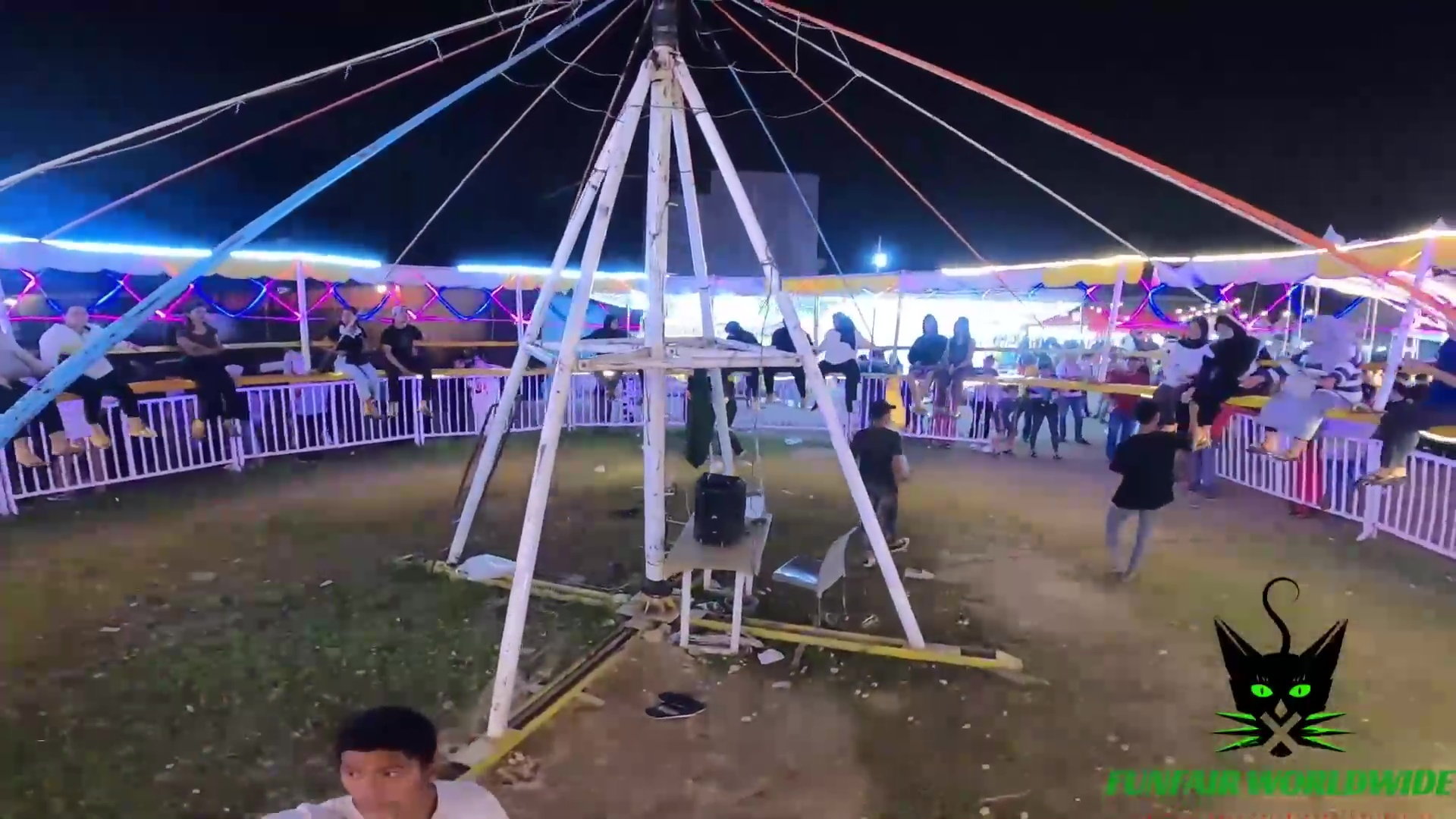 Tourist tries one of world's most dangerous fairground rides and would ...