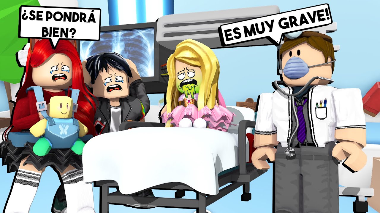 Llevo a Mi Bebé Princesa al Hospital (Muy Grave) en Adopt Me Roblox