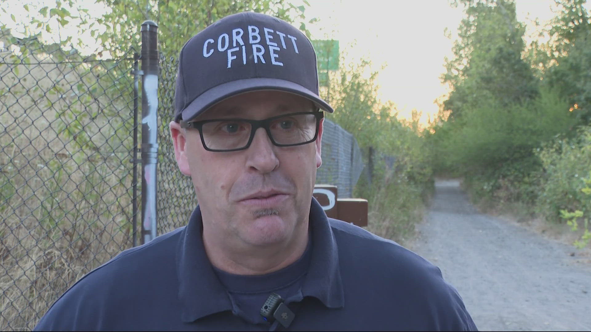Corbett fire crews face obstacles, resistance from homeless camp while ...