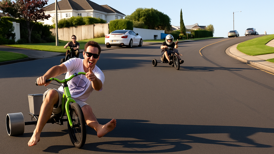 Sfida di Trike Drifting