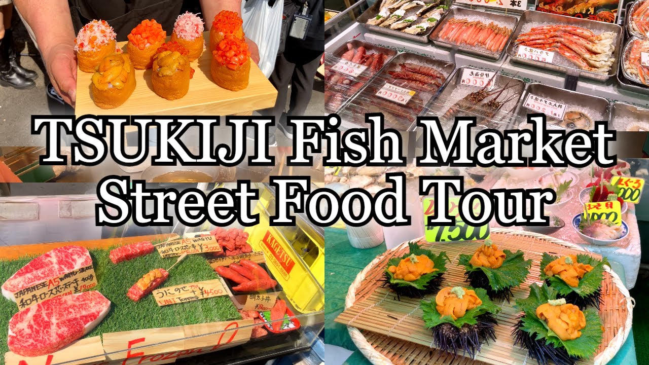 Ultimate Japanese Street Food Tour at Tsukiji Fish Market, Tokyo
