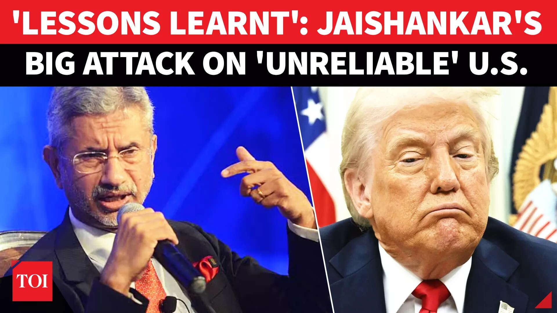 'Lesson Learnt': Jaishankar Jabs U.S. Amid Tariff War; Lauds Russia As ...