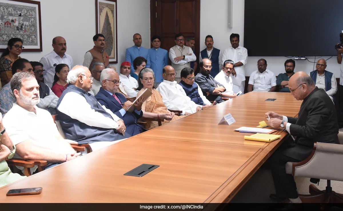 "Battle Of Ideology": INDIA bloc Veep Candidate B Sudershan Reddy Files ...