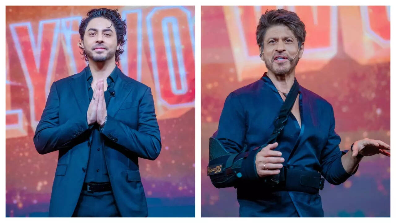 Aryan Khan channels SRK’s signature swag in his first media address