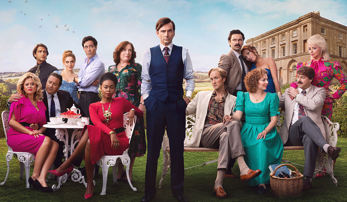 Emily Atack is embracing being typecast as her mum joins her in Rivals