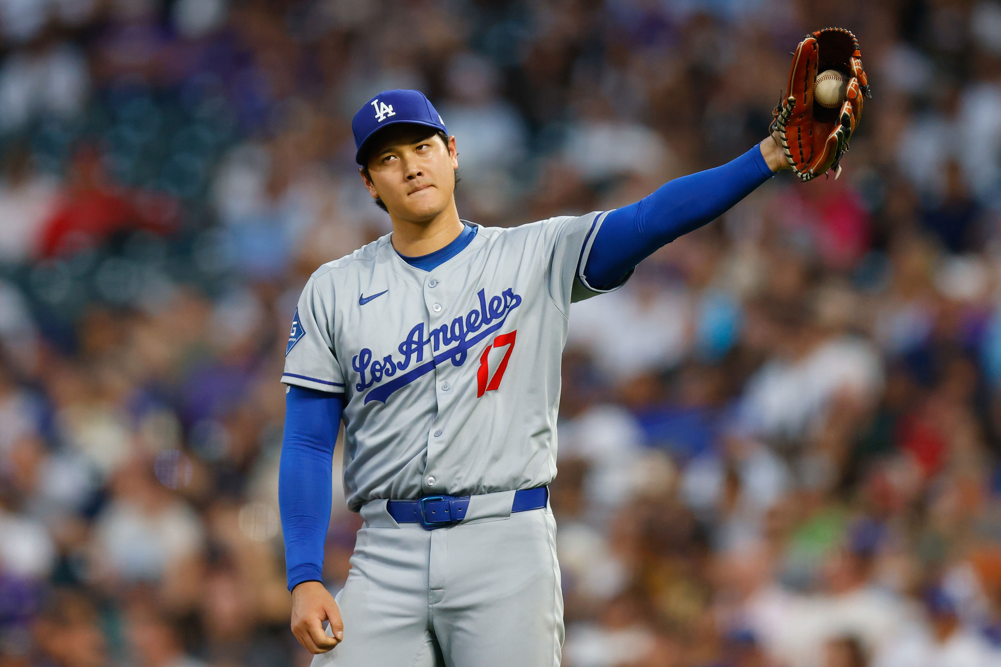 Shohei Ohtani hit often in another Dodgers loss to Rockies