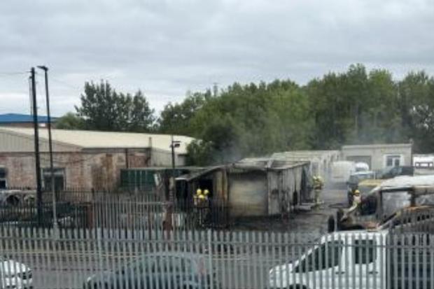 Fire chiefs confirm what caused blaze which destroyed industrial estate ...