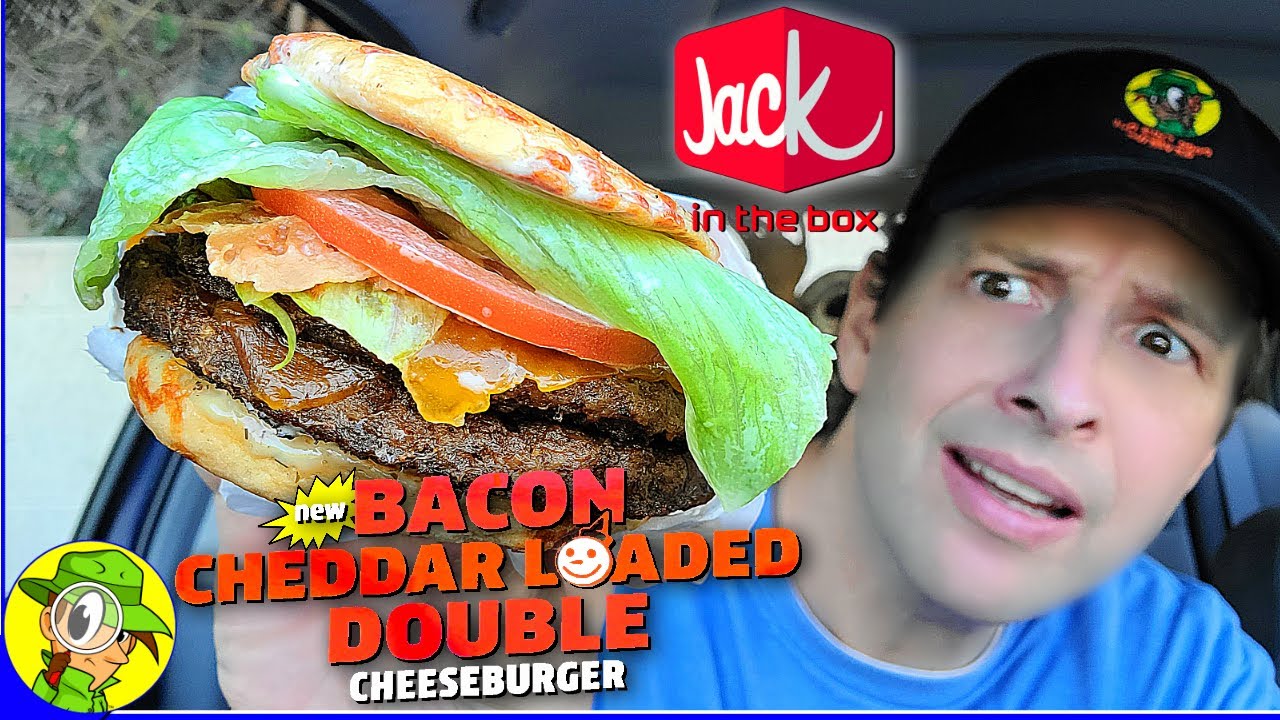 Jack In The Box Bacon Cheddar Loaded Double Cheeseburger Review – Peep ...