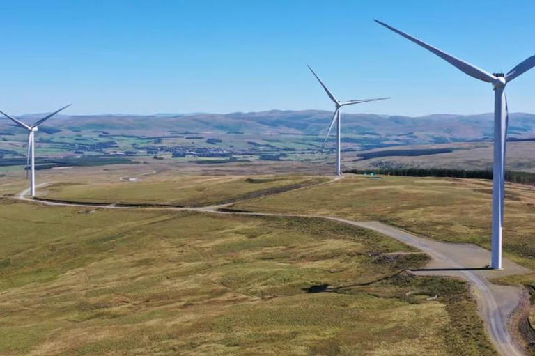 Work finally begins on one of UK's biggest onshore wind farms in ...
