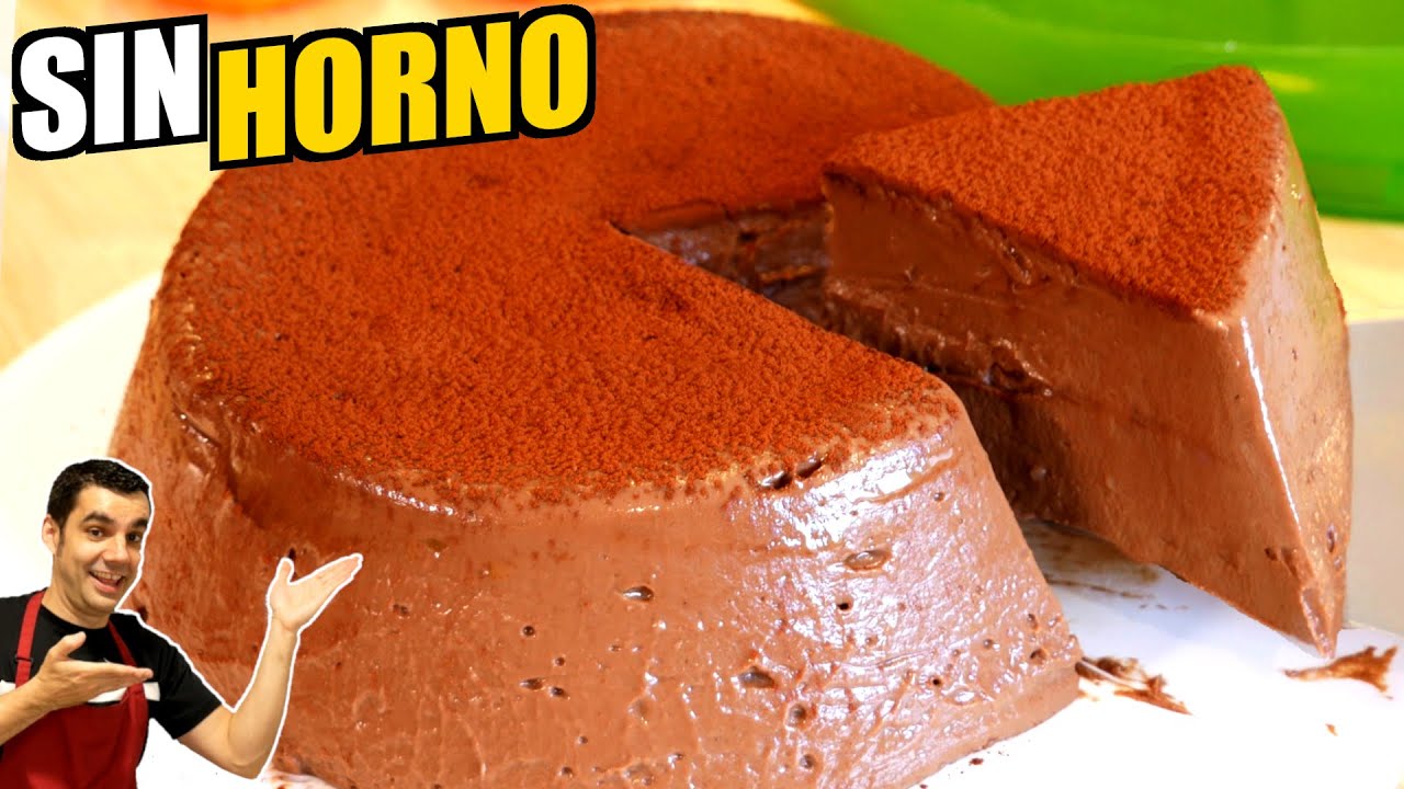 Flan de Chocolate Fácil y Rápido – Sin Horno