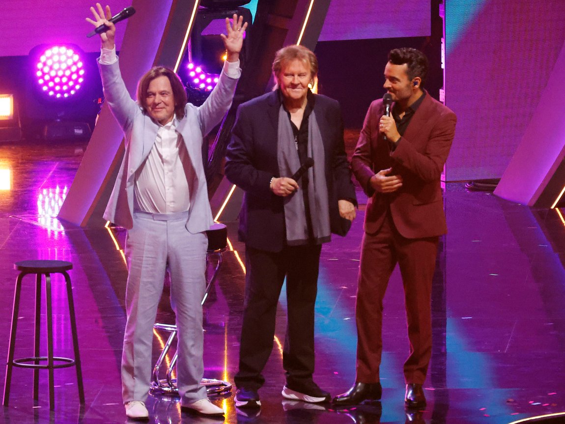 Moving performance: Jürgen Drews in a special of the "Zarrella Show"