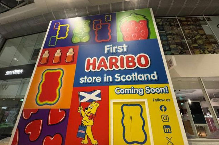 Exact date Haribo's first ever Scottish store will open in Glasgow