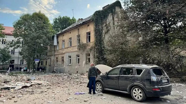 One killed and 15 injured in one of Russia's biggest aerial attacks of ...