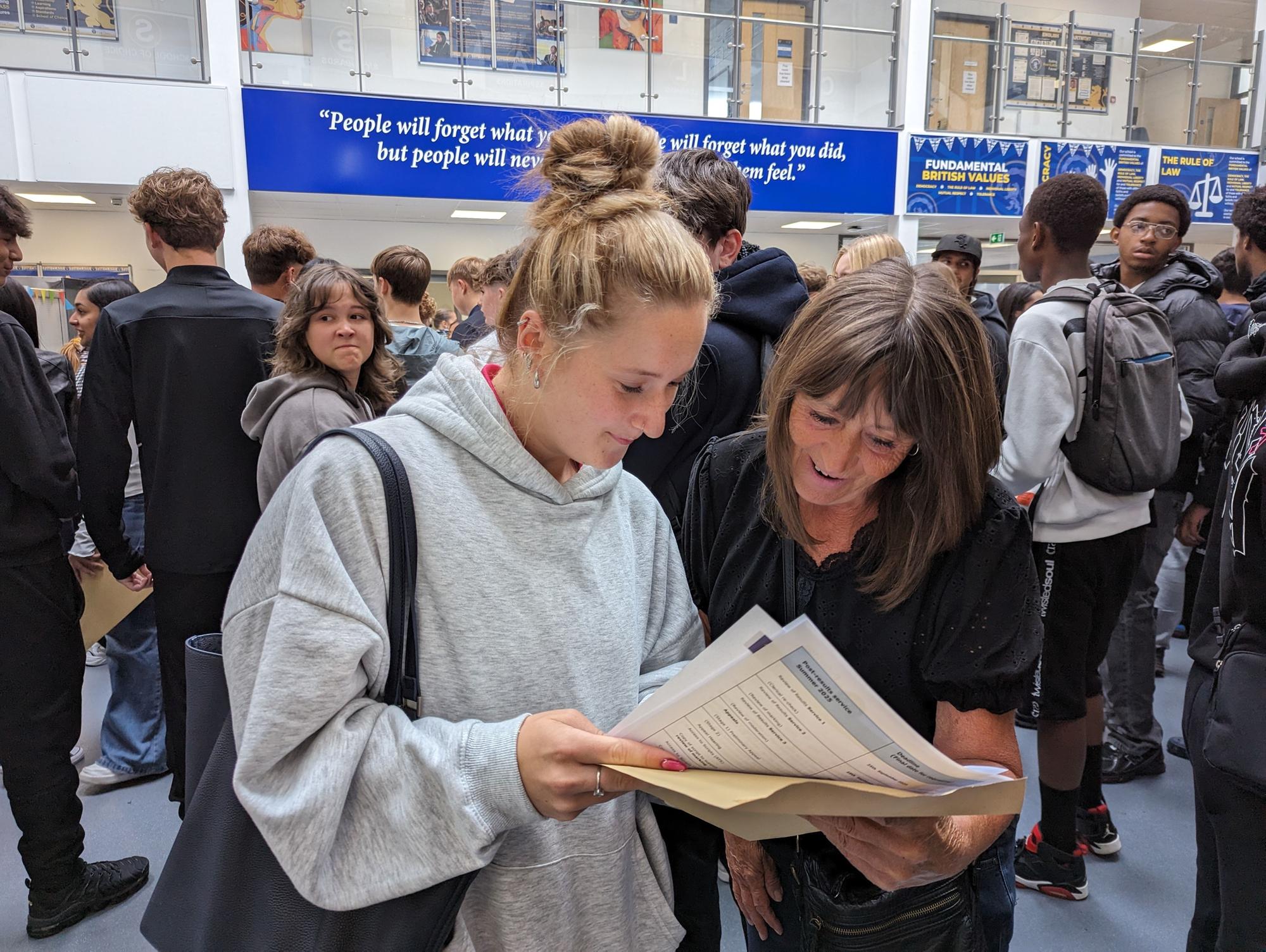 Fantastic GCSE results achieved by Year 11 students at Putteridge High ...