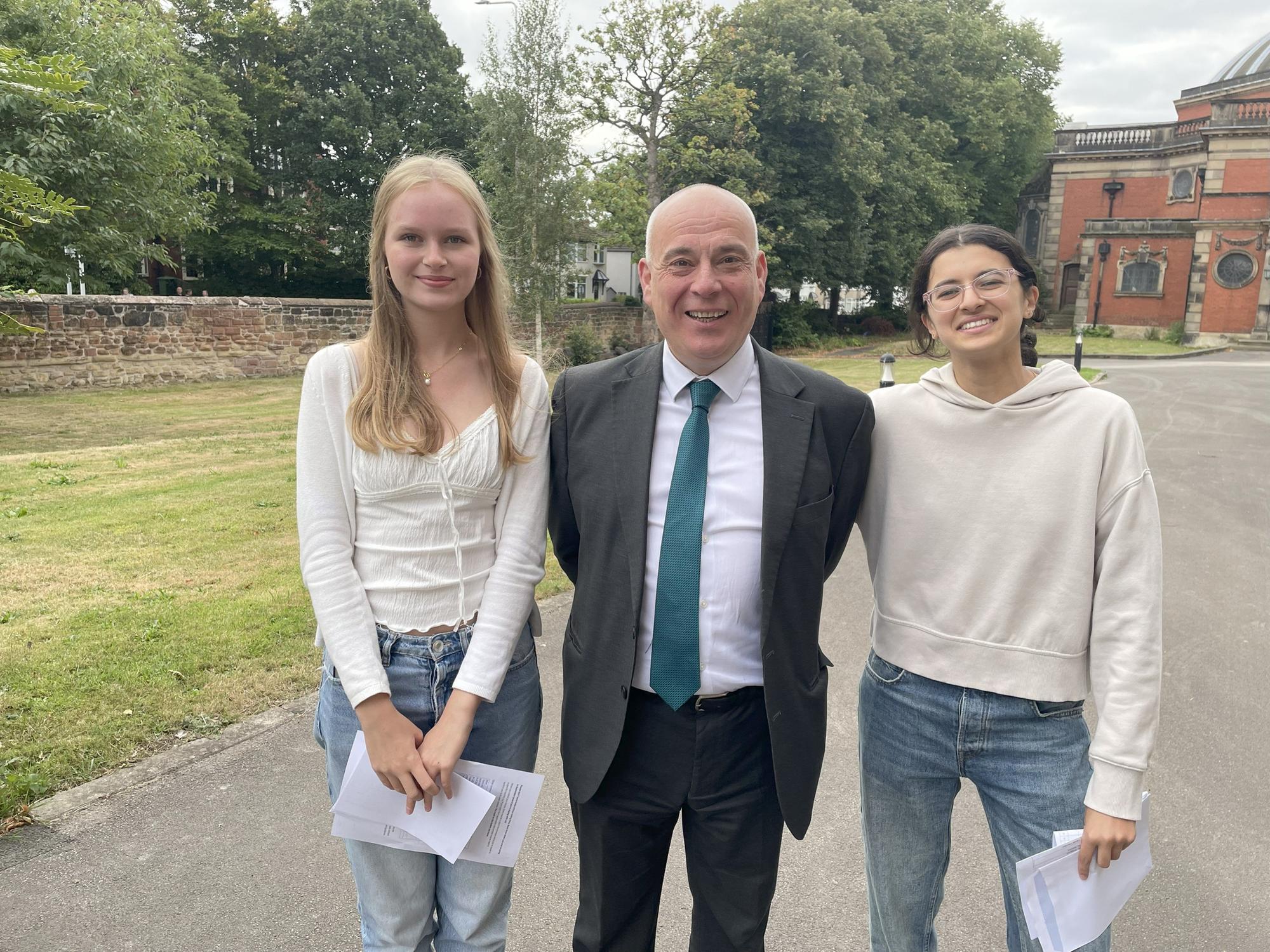 Top grades conclude a top year - celebrations following outstanding ...