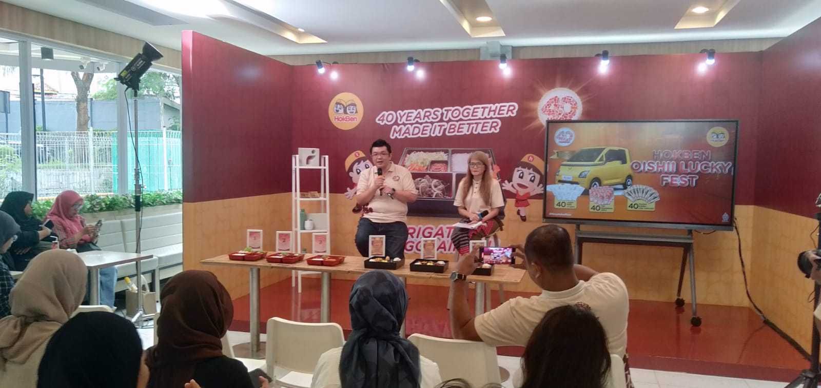 Rayakan Ulang Tahun ke-40, HokBen Hadirkan Irodori Bento dan Promo Menarik