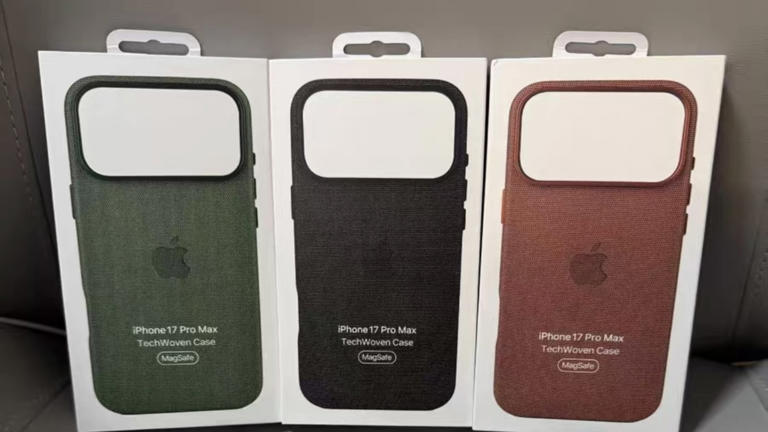 iPhone 17’s Brand New TechWoven Cases Show Themselves Early