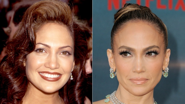How Jennifer Lopez's Face Has Transformed Over The Years, According To ...